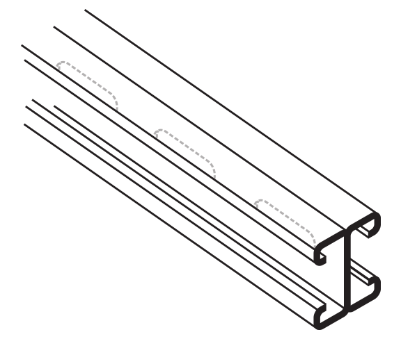 Back to Back / Double Strut Meta Framing Channels | Gregory Industries