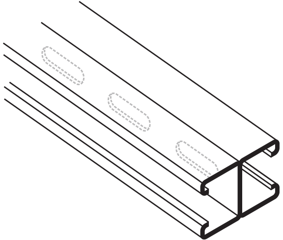 Back to Back / Double Strut Meta Framing Channels | Gregory Industries