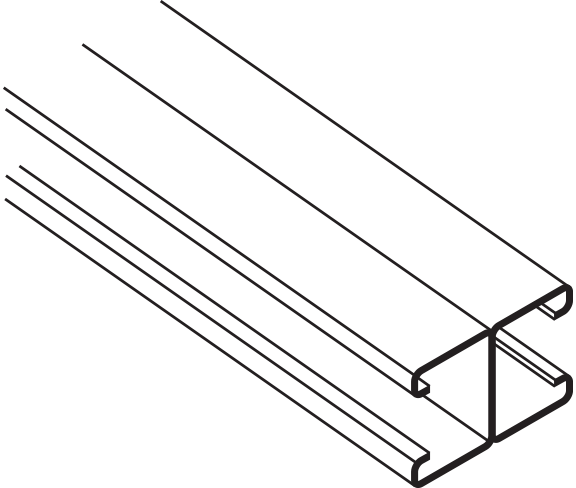 Back to Back / Double Strut Meta Framing Channels | Gregory Industries